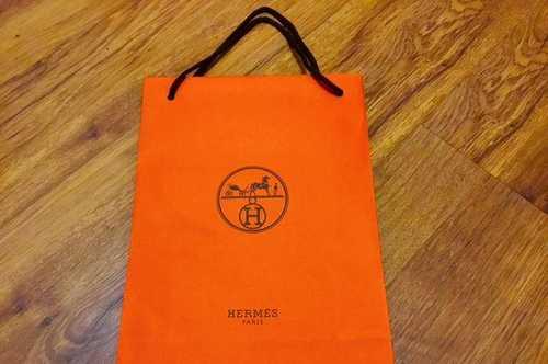 Пакет брендовый Hermes (оригинал)