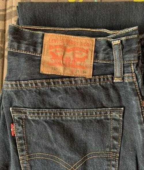 Новые джинсы levis 751 w31 l34