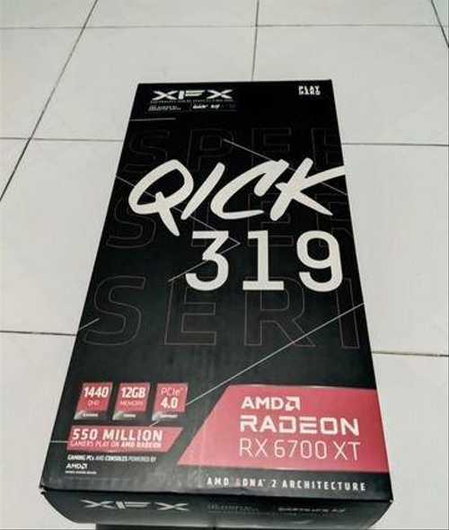 XFX speedster qick 319 AMD Radeon RX 6700 XT 12GB