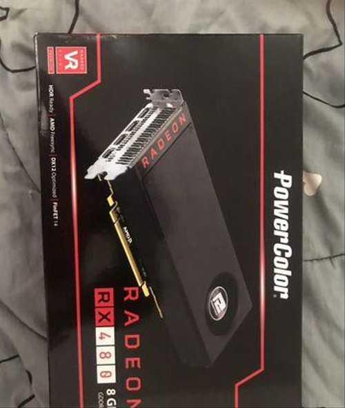 Видеокарта PowerColor Radeon RX 480 8gb