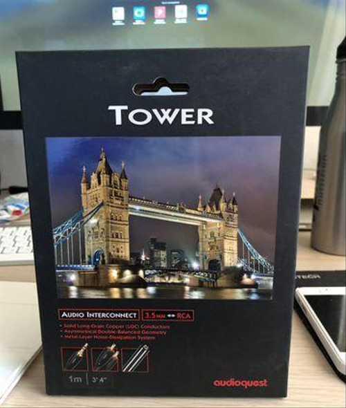 Audioquest Tower 3.5mm-RCA 1.0m