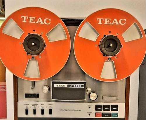 Катушечный магнитофон teac A-6300