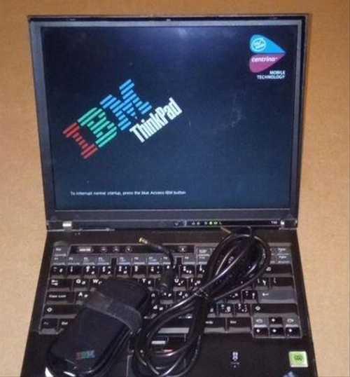 Ноутбук б/у (IBM ThinkPad T43)