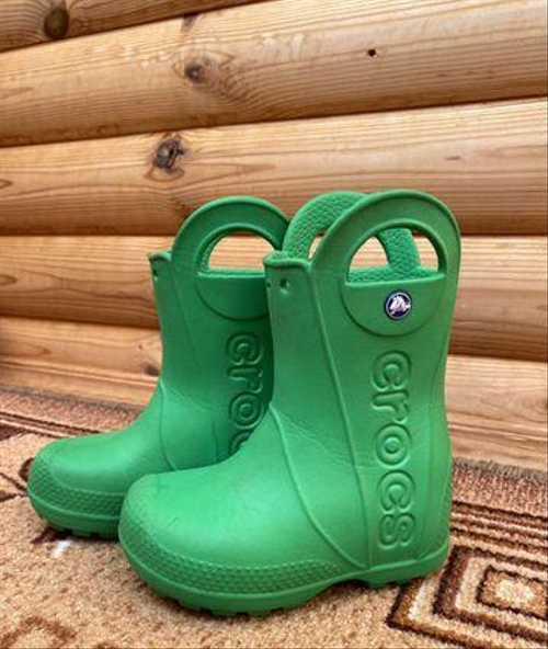 Резиновые сапоги crocs