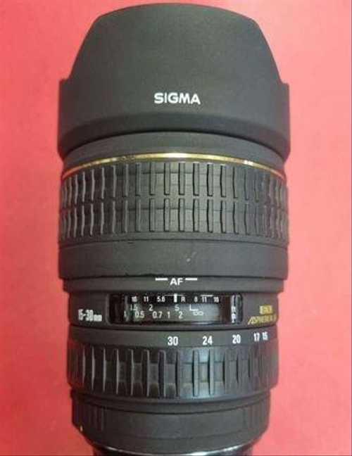 Sigma 15-30mm f3.5-4.5 Canon EF