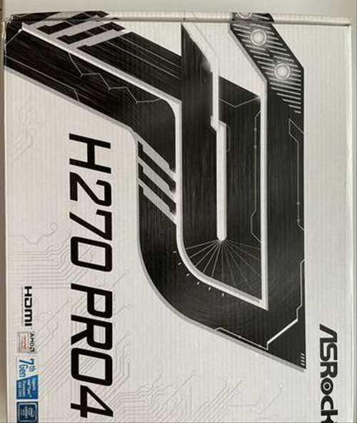 Материнская плата ASRock H270 Pro4