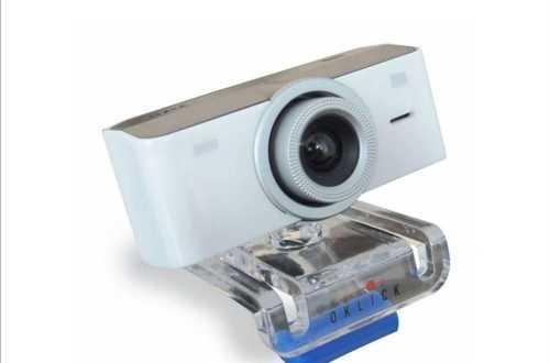 Web-камера oklick HD-120M, белый