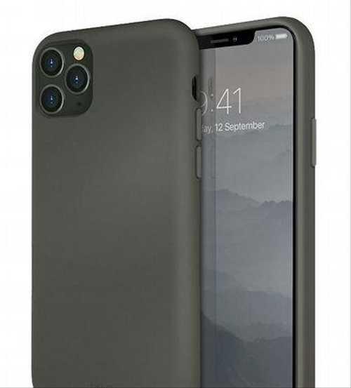 Защитный чехол Uniq Lino для iPhone 11 Pro Grey