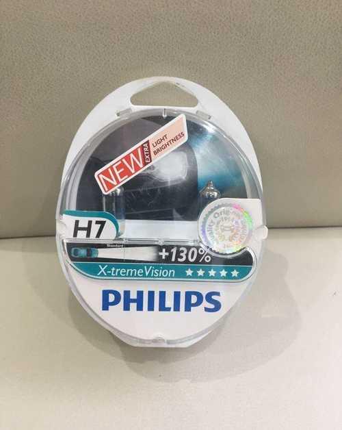 Лампа галогенная philips H7 X-treme Vision 3700K 1