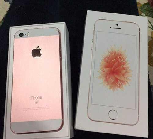 Телефон iPhone 5se rose