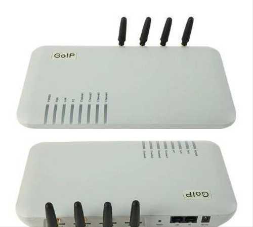 GoIP 4 порта GSM voip шлюз SIP