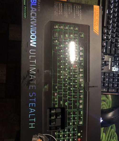 Клавиатура Razer blackwidow ultimate stealth