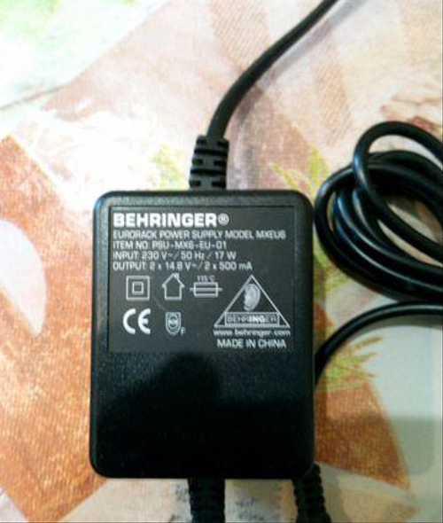 Behringer mxeu6 схема