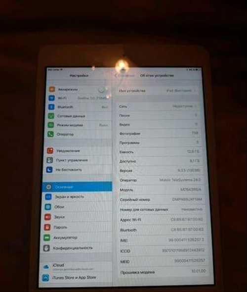 iPad mini 2013 wi-fi+sim