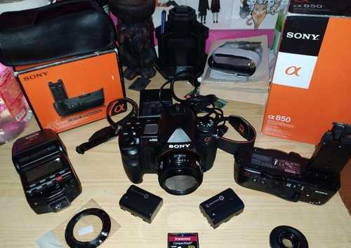 Профессиональный фотоаппарат sony A850 full frame