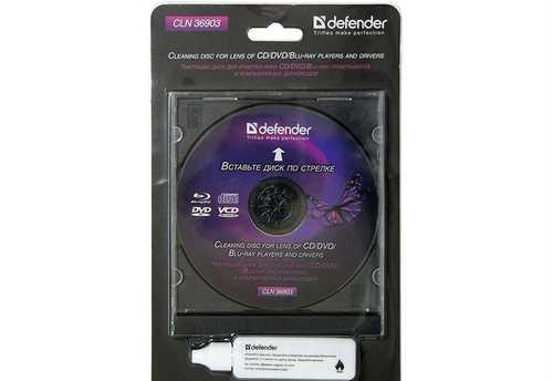 Чистящий диск Defendr CD DVD BD-R