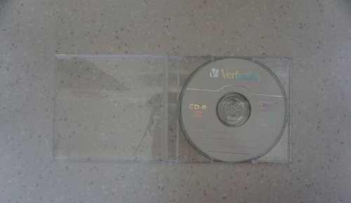 Диск Verbatim CD-R (1 шт в пластиковой упаковке)