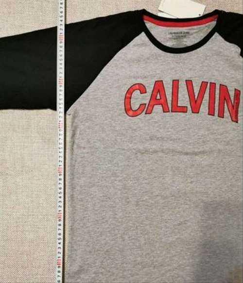 Лонгслив футболка calvin klein