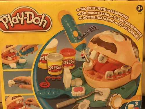 Play doh мистер зубастик