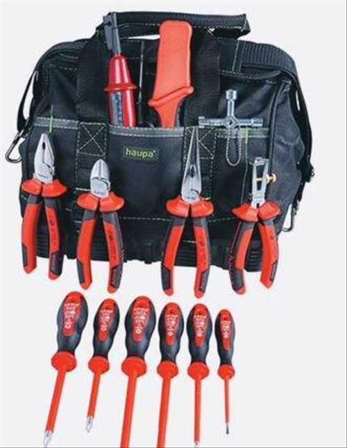 Набор haupa luxe инструмента tool bag 1000 v