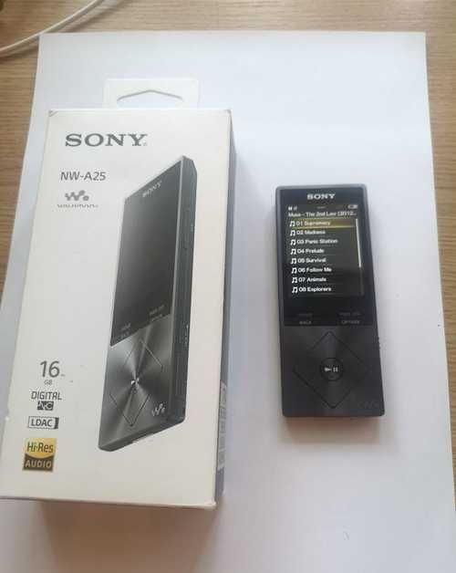 Hi-Res плеер Sony NW-A25