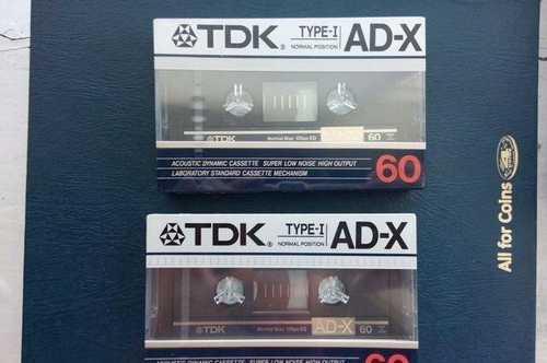 Кассеты TDK AD-X60, D90, SNC CR-90
