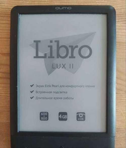Электронная книга qumo Libro LUX 2