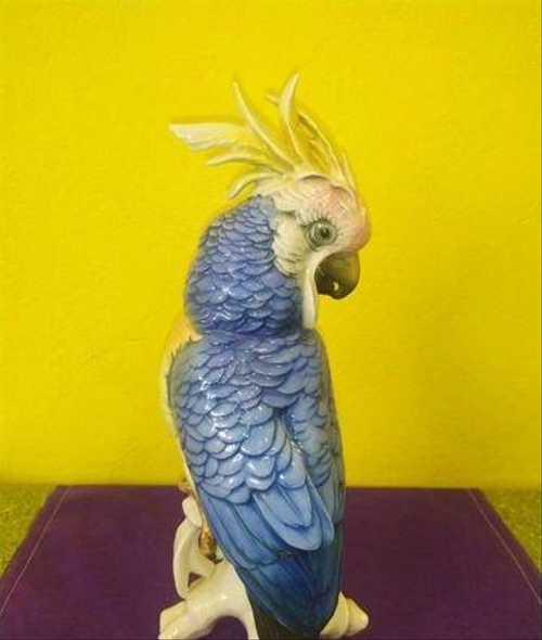 Фарфоровая статуэтка, Попугай, Германия 20 век