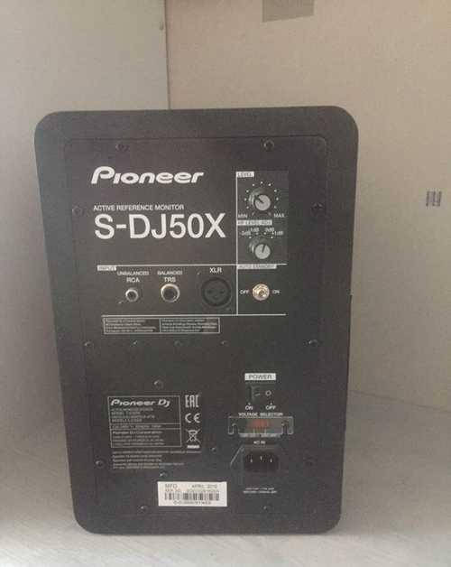 Студийный монитор pioneer S-DJ50X