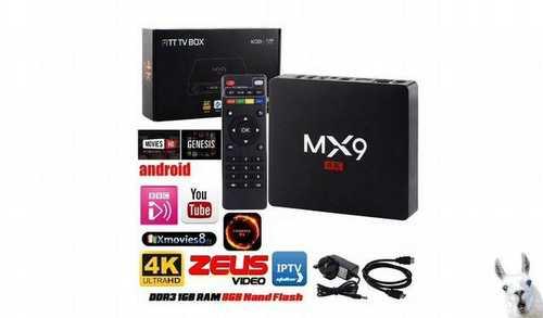 Android приставка MX9 smart TV BOX