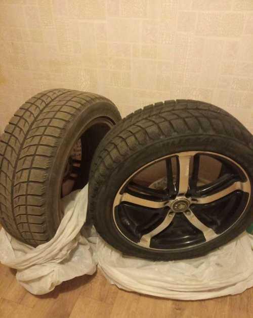 Шины летние Brigestone Blizzak 245/45 R18, 4 штуки