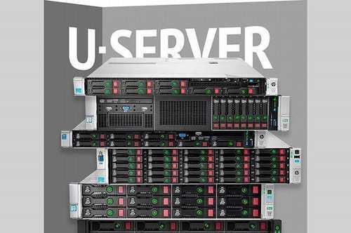Сервера HP Gen8/Gen9, dell G13 + комплектующие