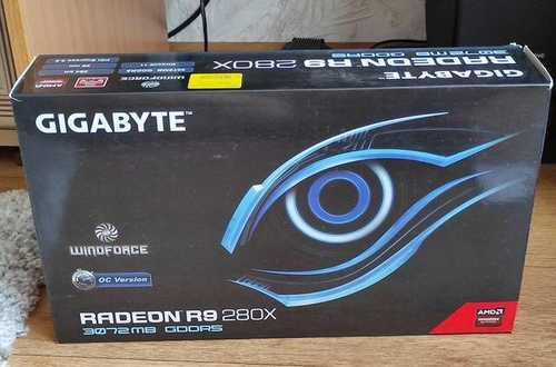 Видеокарта Gigabyte r9 280x 3Gb rev.2.0