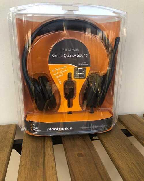 Проводные наушники с микрофоном plantronics Audio