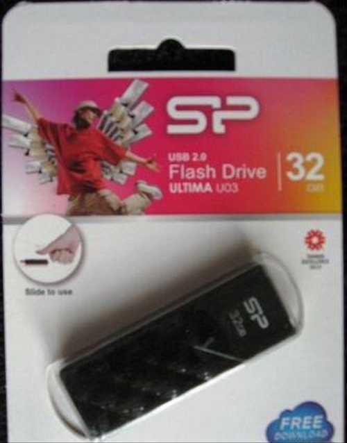 Флэшка Silicon Power 32 GB. Новая