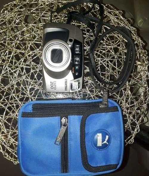 Фотоаппарат pentax espio 200 +сумка Puma