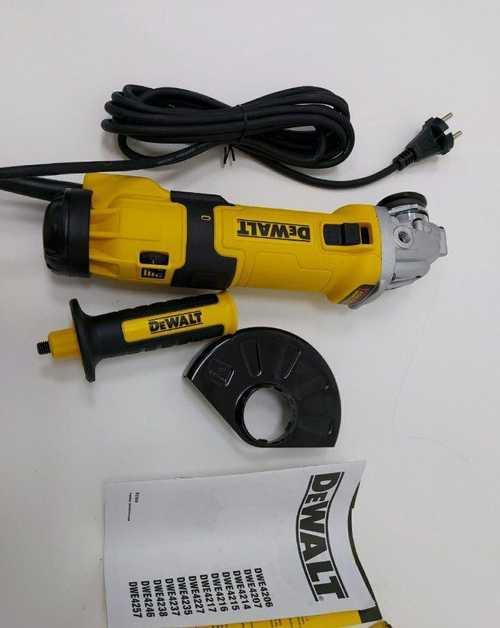 Болгарка dewalt dwe4257-ks