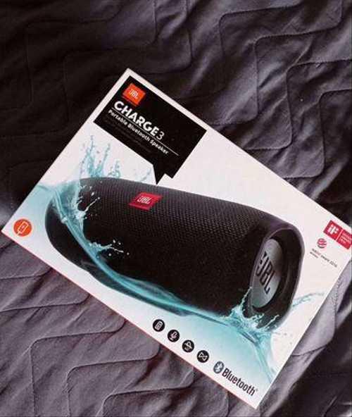 Коробка от колонок JBL charge 3