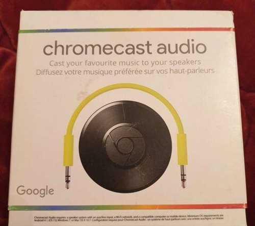 Google Chromecast Audio Media Streamer