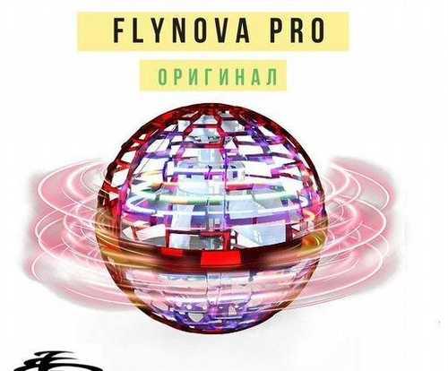 Летающий спиннер flynova PRO бумеранг красный
