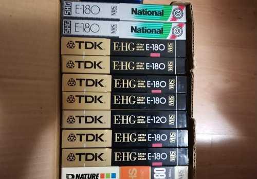 Кассеты vhs новые