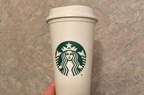 Стакан starbucks пластик