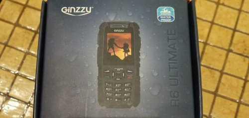 Кнопочный телефон защищенный ginzzu R6 ultimate