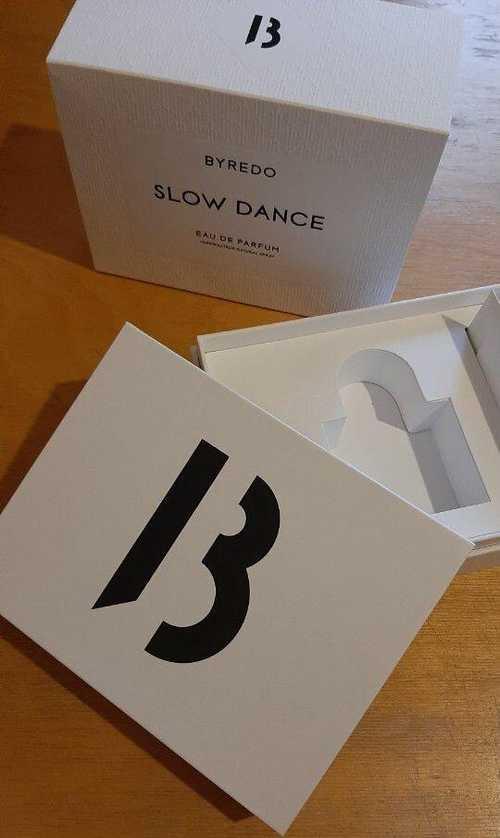 Коробка от парфюма Byredo Slow dance