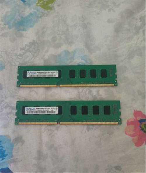 Оперативная память RAmos ddr3 2gb 1333Мhz