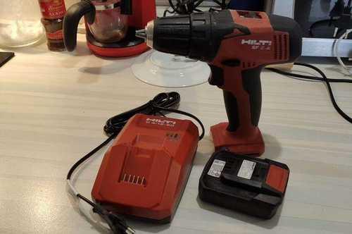 Аккумуляторная дрель шуруповёрт hilti SF 2-A