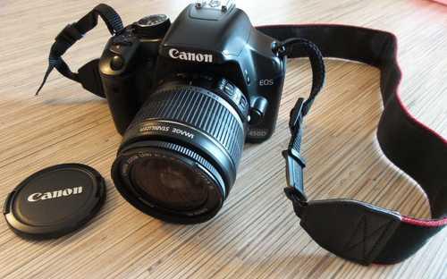 Фотоаппарат Canon 450D kit 18-55 + Samyang 8mm