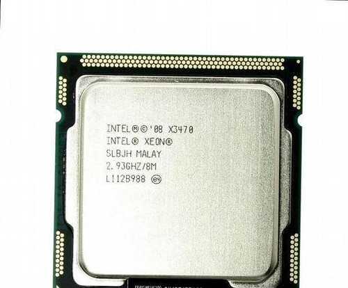 Процессоры LGA1156: Xeon X3440, X3460, X3470 и др
