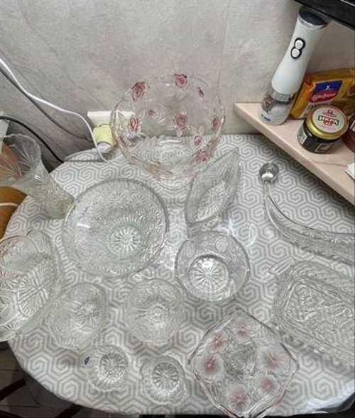 Посуда хрусталь и стекло
