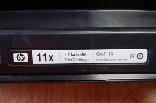 Картридж HP Q6511X №11X оригинал новый без коробки